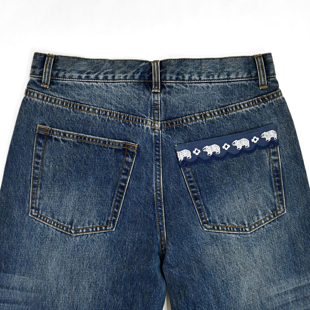 マーブルシュッド (marble SUD) cosmic DENIM ジーンズ リメイク マーブルシュッド (marble SUD) cosmic DENIM ジーンズ リメイク