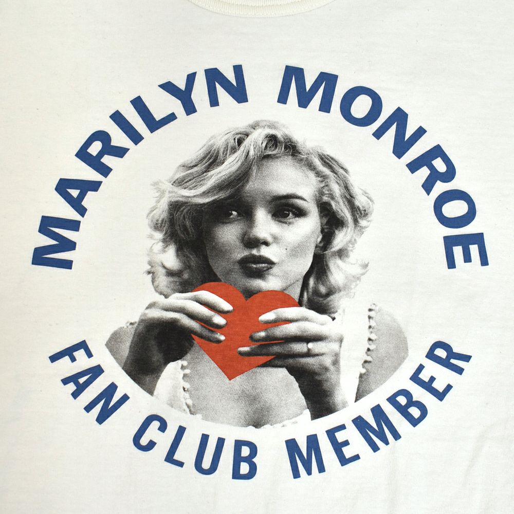 トイズマッコイ (TOYS McCOY) MARILYN MONROE TEE -FAN CLUB トイズマッコイ (TOYS McCOY) MARILYN MONROE TEE -FAN CLUB